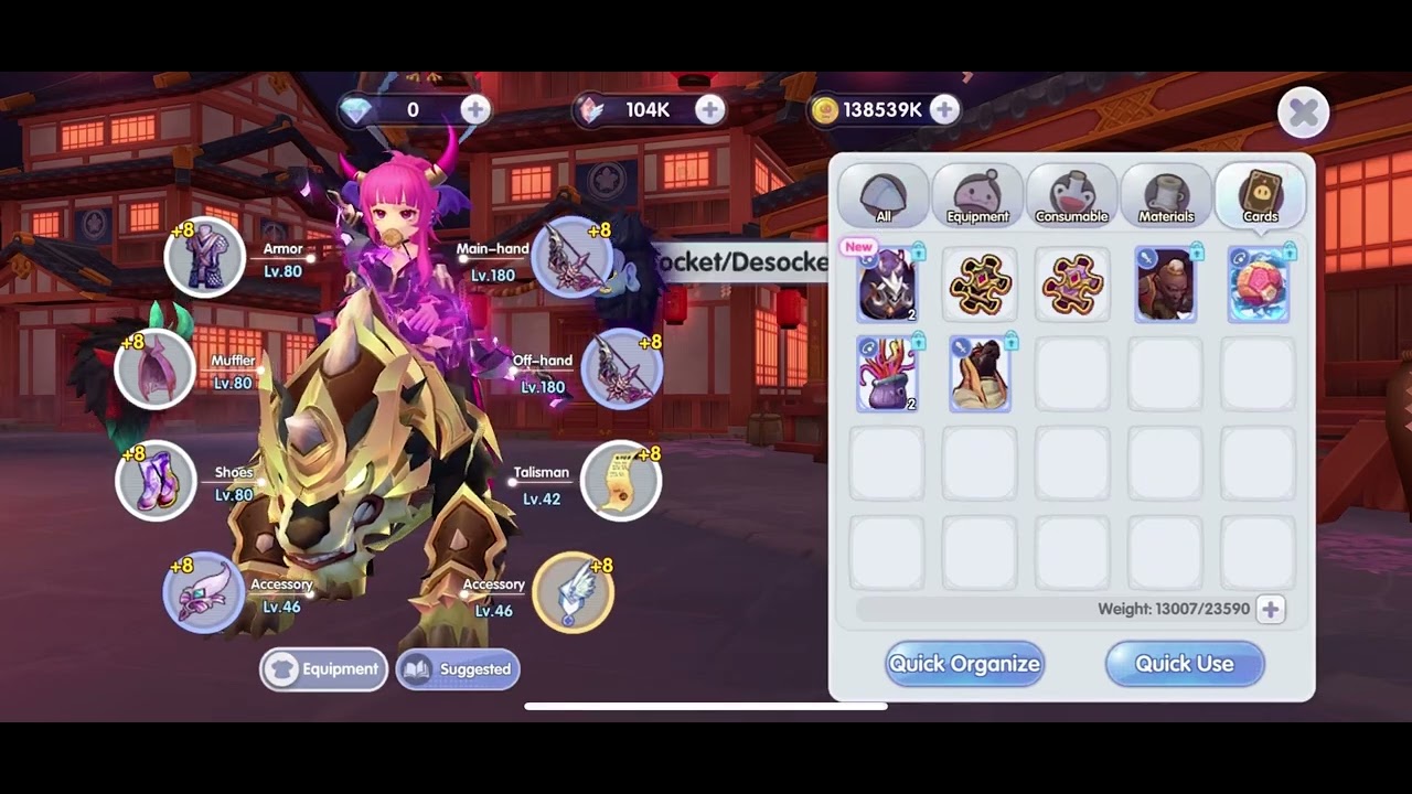 [ROX] Crit Ranger | Damage Test | Bloody Knight vs Penomena Card - YouTube