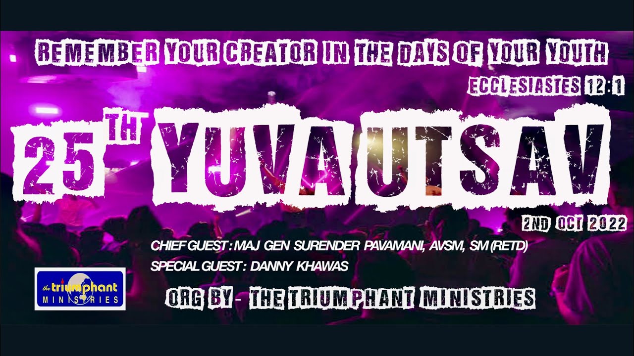 25th YUVA UTSAV 2nd Oct 2022 - YouTube