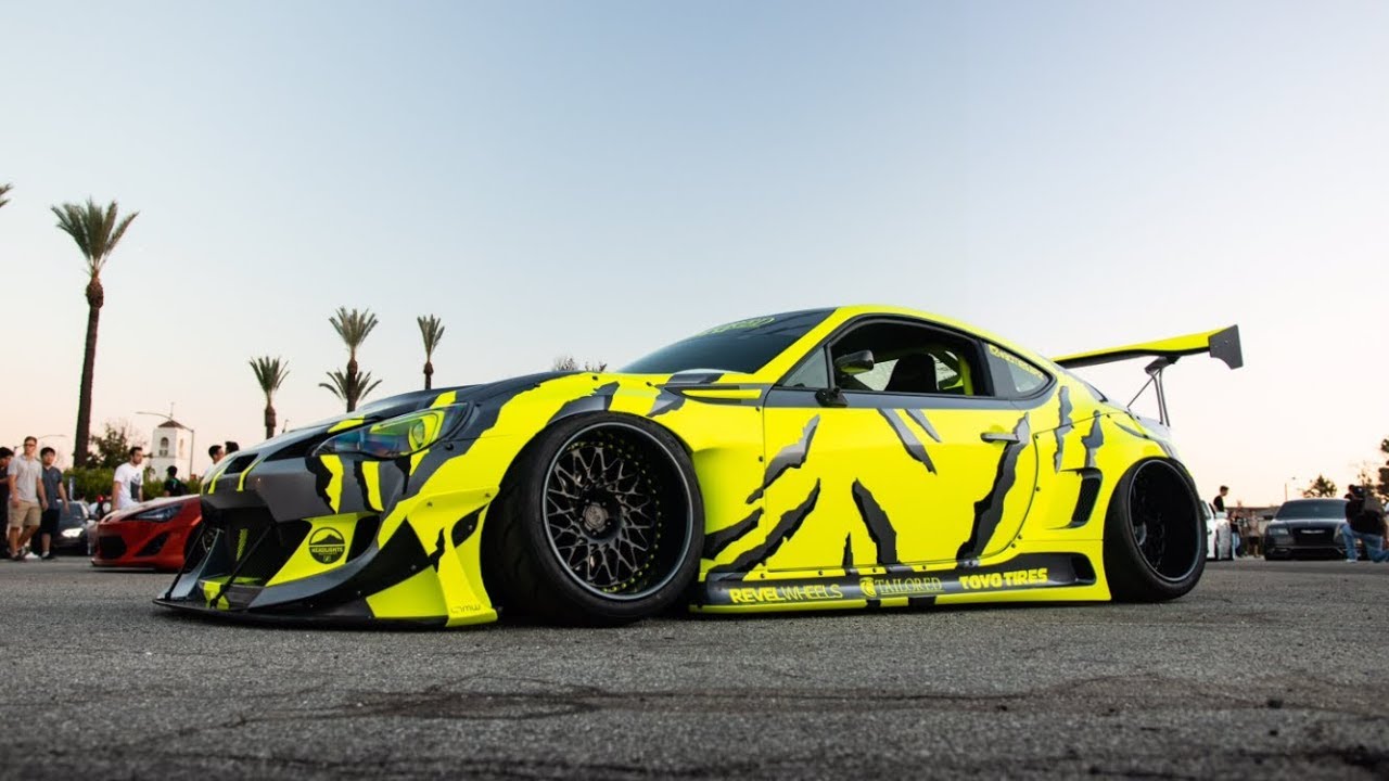 CRAZIEST WRAPPED WIDEBODY BRZ EVER!!! (3Cities BRZ V3) - YouTube