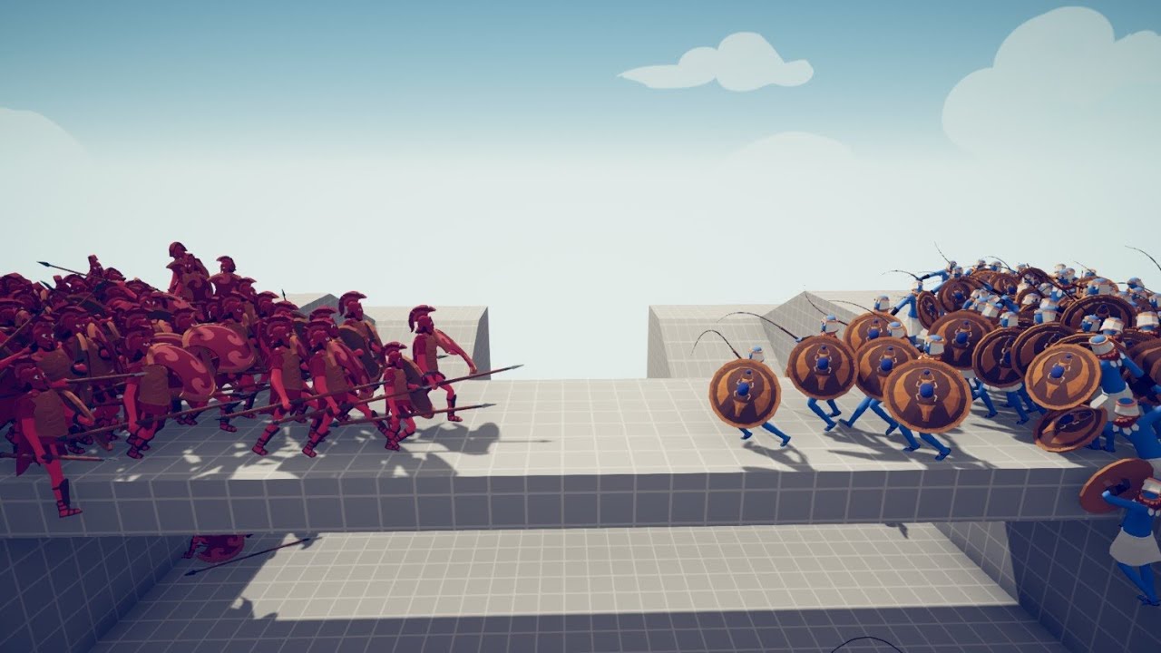 100x Spartan vs 100x Ancient Egypt TABS - Totally accurate battle ...