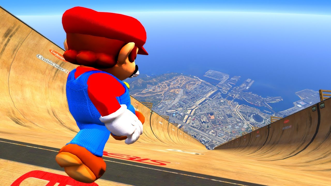 GTA 5 Epic Ragdolls/Super Mario Compilation (GTA 5, Euphoria Physics ...