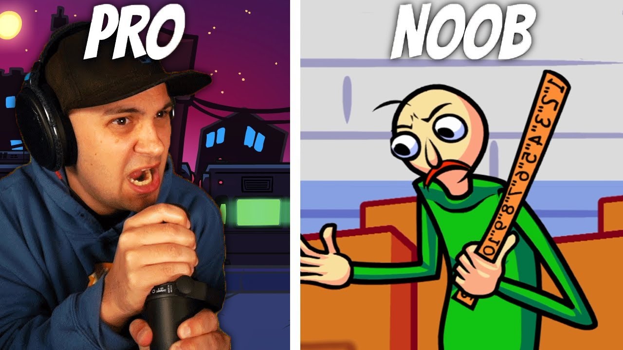 I Beat BALDI in a RAP BATTLE!... | Kindly Keyin AU Edit - YouTube