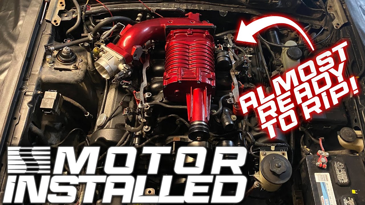 The Saleen's New Motor is ALMOST Ready! - YouTube