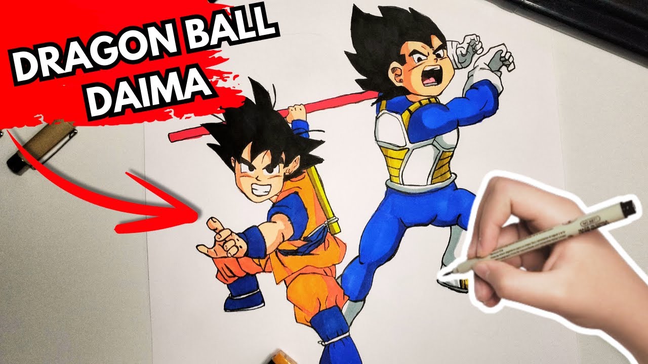 ¿Cuál es el secreto para dibujar un Daima de Dragon Ball como un PRO ...