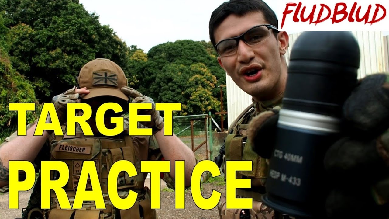 Airsoft G&P 40mm Projectile Cap Grenade Review - YouTube