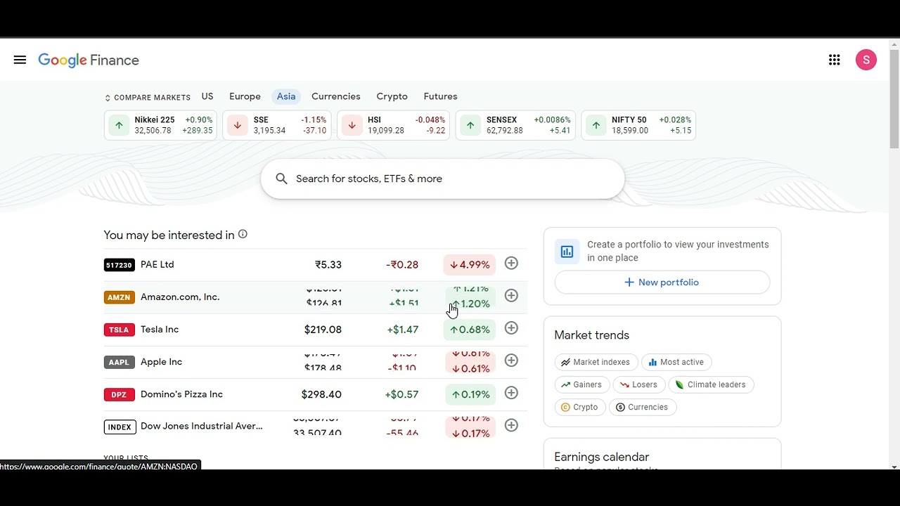 How to See finance update today - YouTube