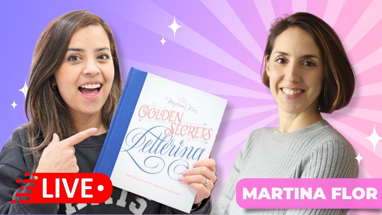 😎Cómo Convertir el LETTERING en tu Profesión con MARTINA FLOR - YouTube
