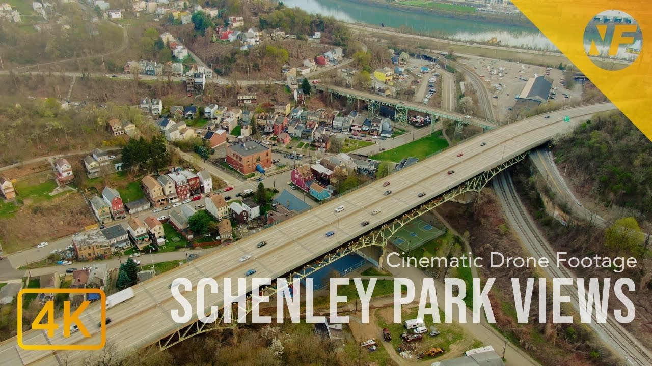 Schenley Park 2 | 4K Drone Footage ~ Pittsburgh, PA | Cinematic Flyover ...