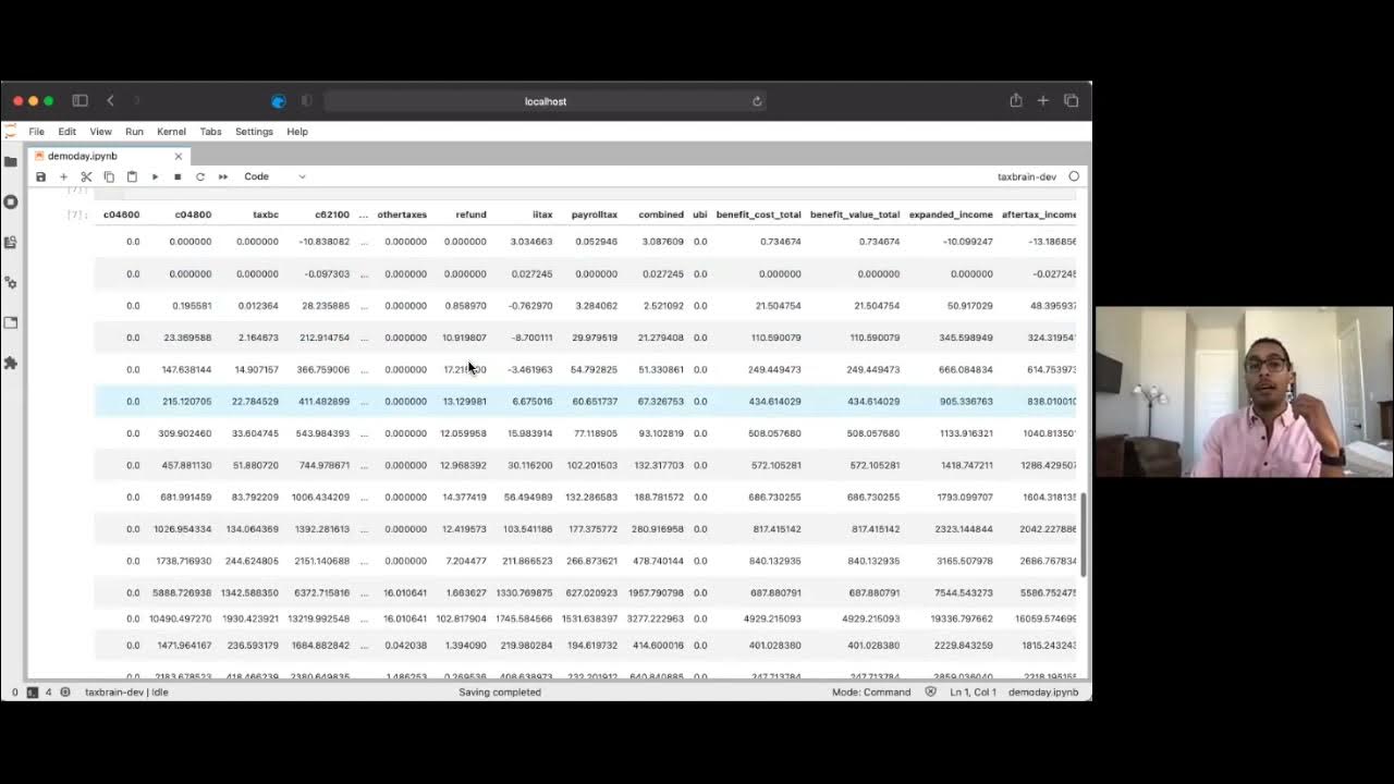 PSL Demo Day 13: Using the TaxBrain Python API - YouTube