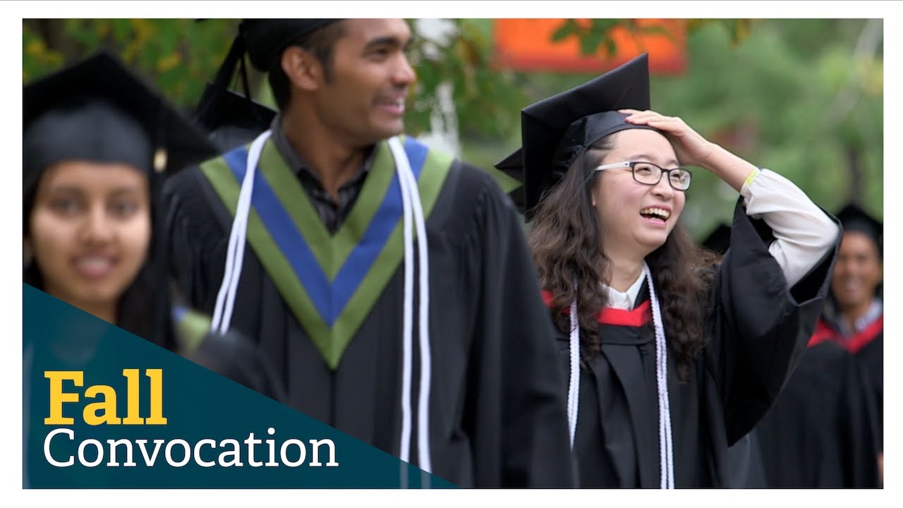 Thompson Rivers University - Fall Convocation Highlights 2014 - YouTube