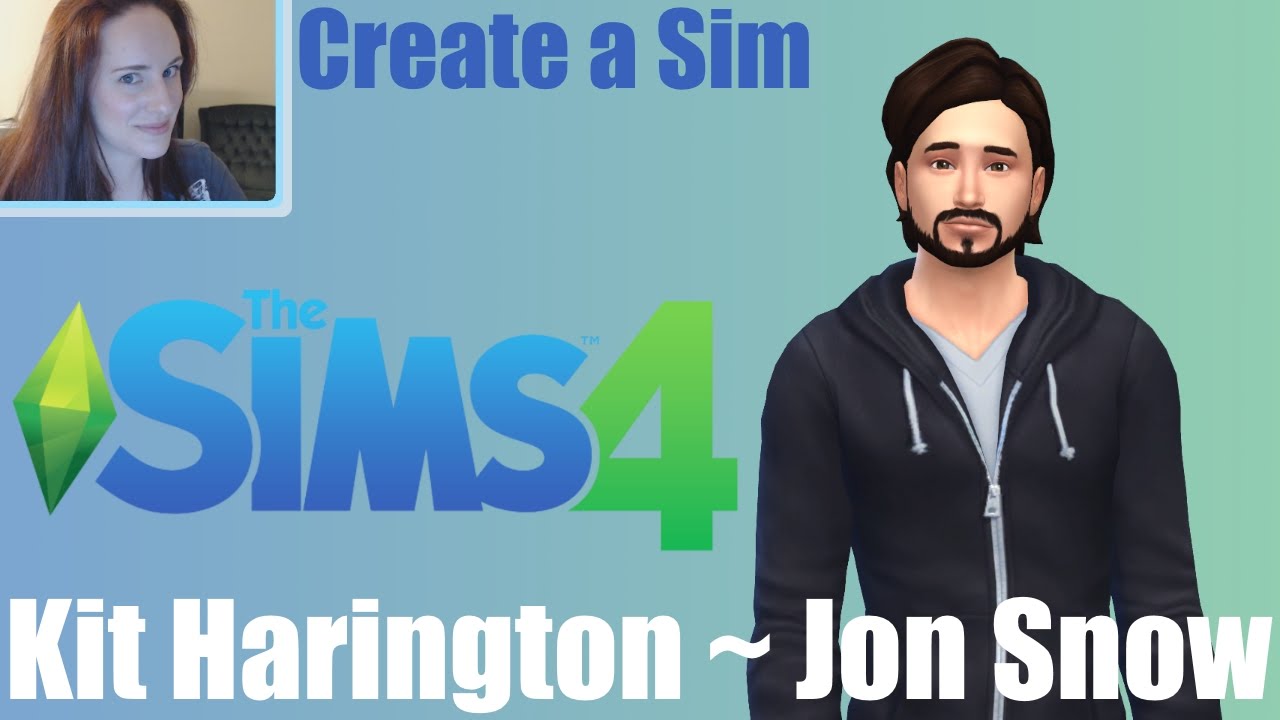 Create a Sim - The Sims 4 - Episode 1 - Jon Snow (Kit Harington) - YouTube