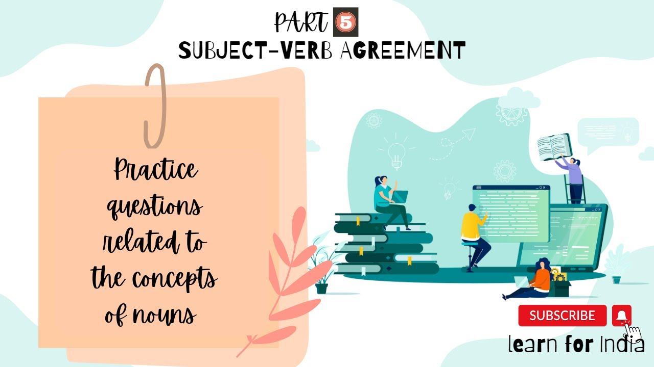 Practice questions related to nouns #subjectverbagreement #noun - YouTube