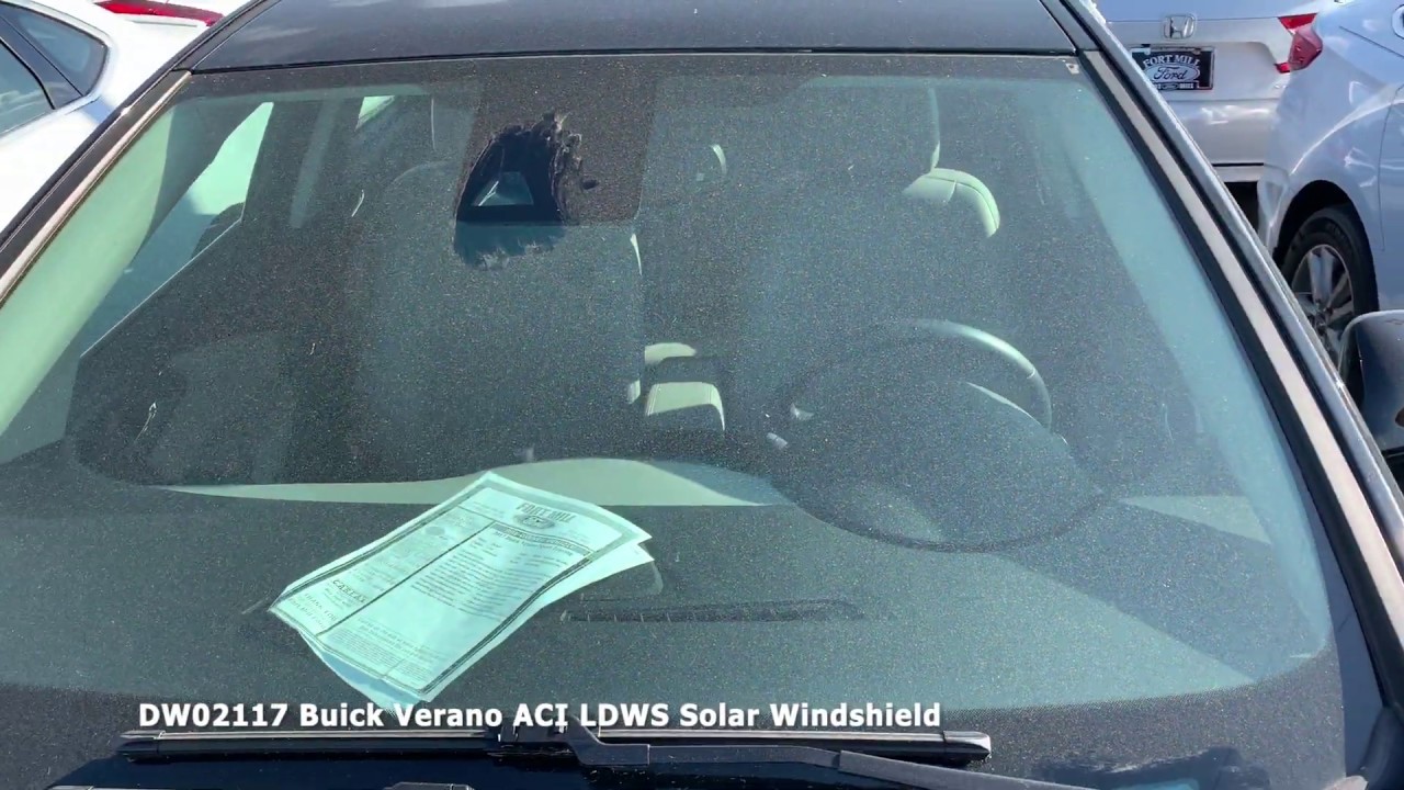 DW02117 Buick Verano ACI LDWS Solar Windshield - YouTube