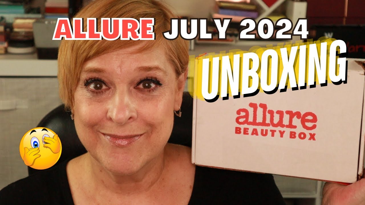 ALLURE BEAUTY BOX UNBOXING | JULY 2024 - YouTube