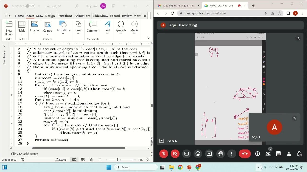 Prims Algorithm Explanation Youtube