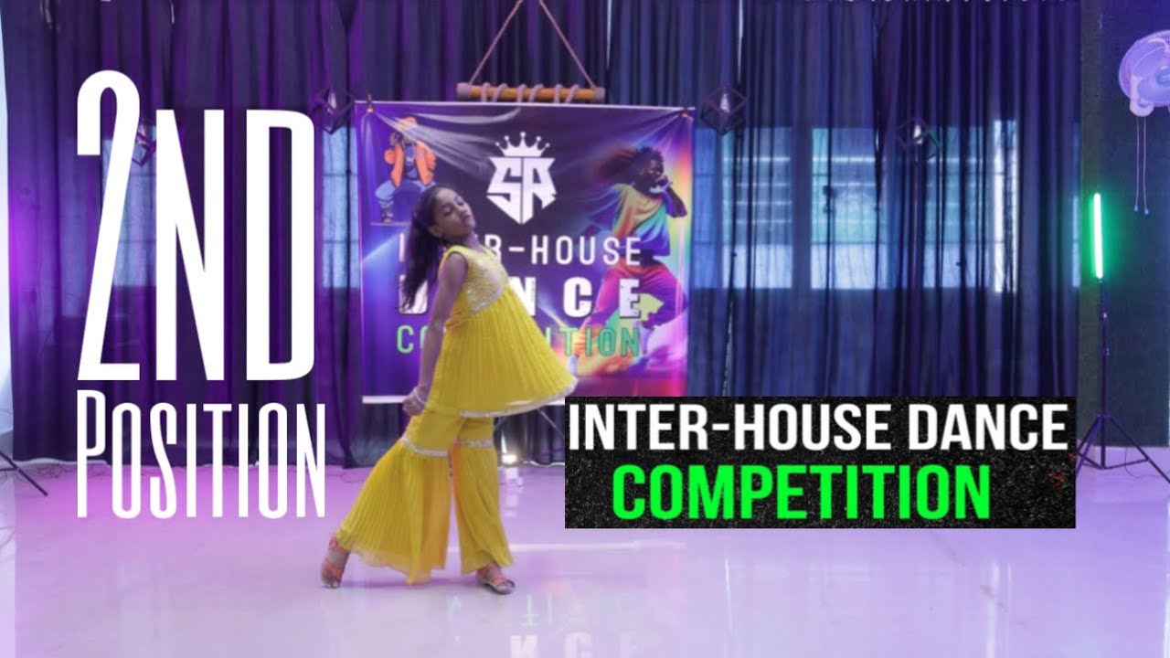 INTER HOUSE DANCE COMPETITION | 2nd Position | Aradhya | SR DANCE STUDIO | New Video | SR - YouTube