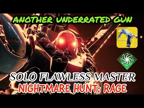 Final Warning is a S-Tier weapon! Solo Master Nightmare Hunt Rage on ...