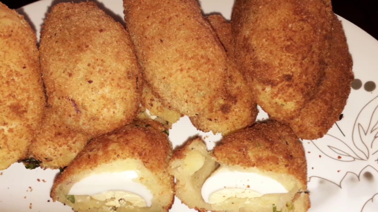 Baradho kabab/potato egg kabab recipe - YouTube