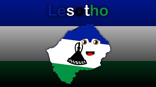 Lesotho - Geography of the 10 Districts! | VexGeography
