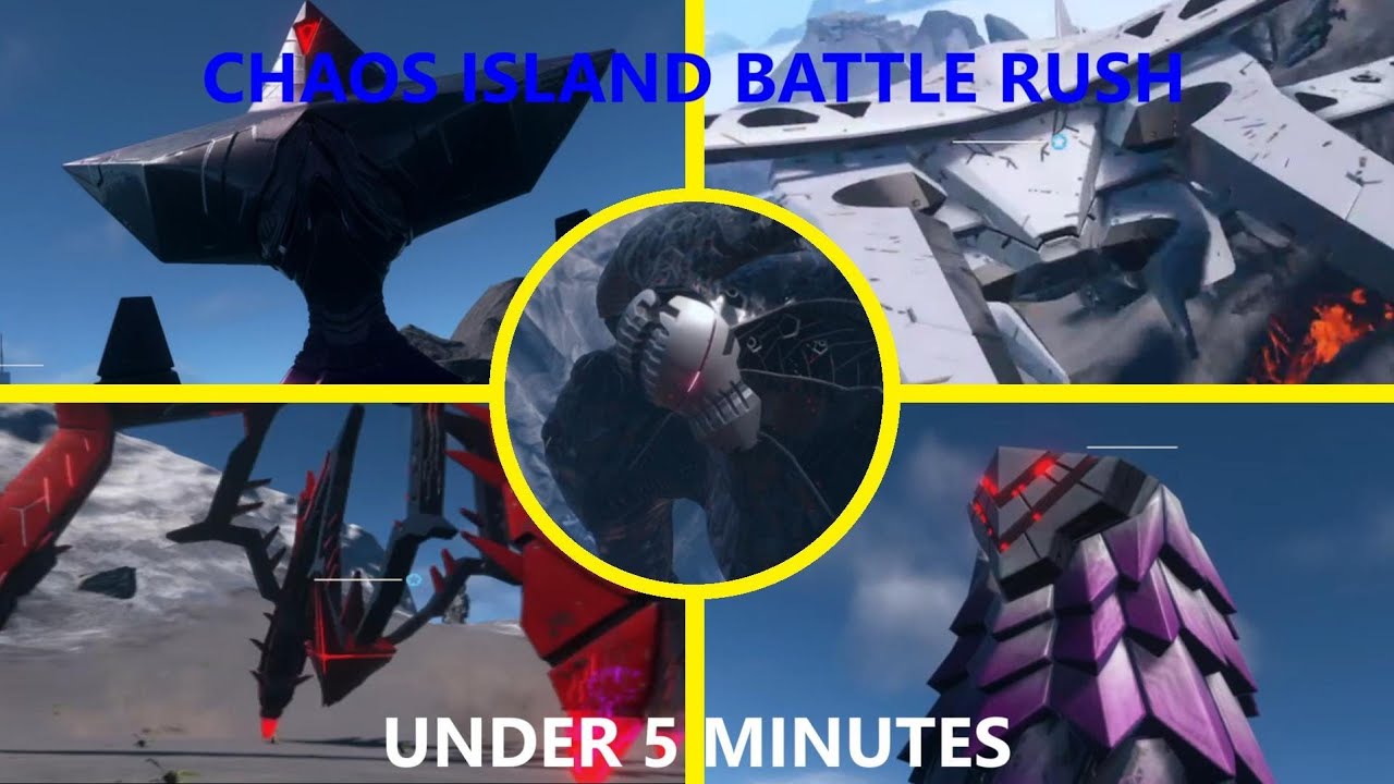 Chaos Island Battle Rush: Remastered - complete under 5 minutes - YouTube