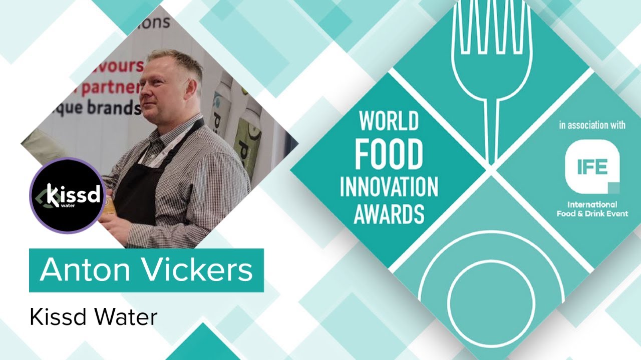 Kissd Water | World Food Innovation Awards 2023 Finalist - YouTube
