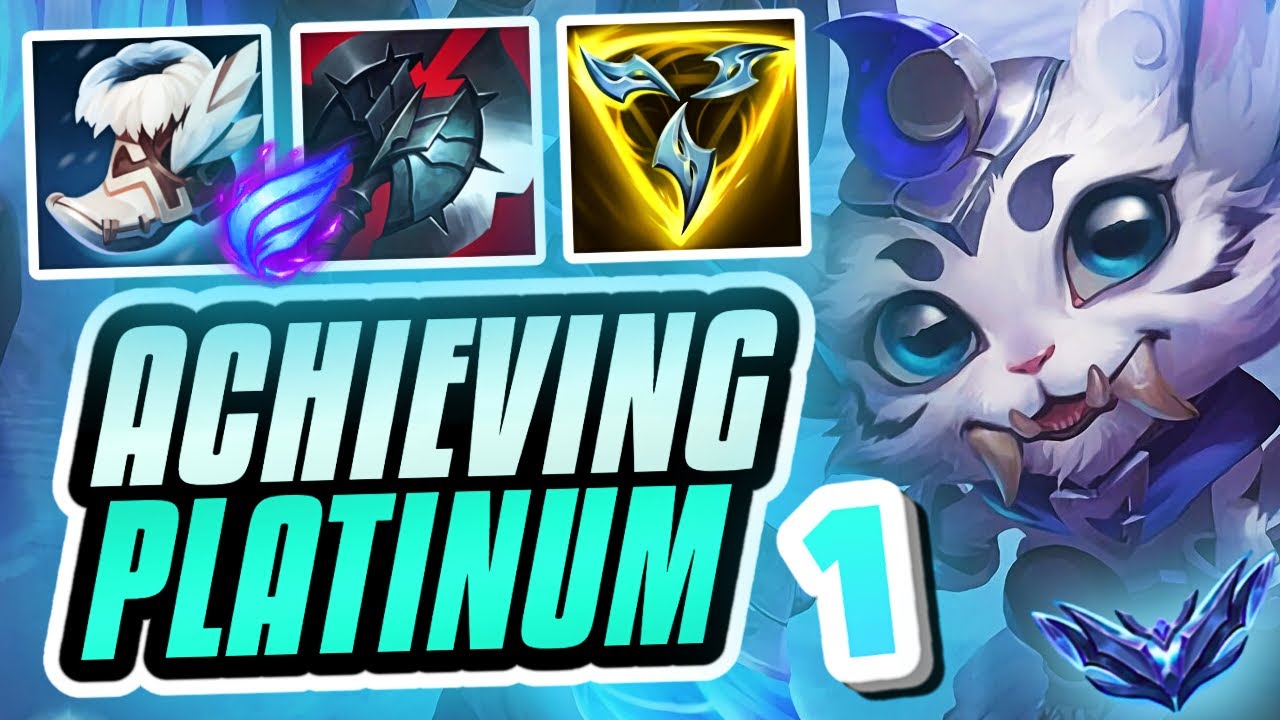 RANKING UP TO PLATINUM 1 AGAIN!!! Season 13 Gnar Ranked Gameplay ...