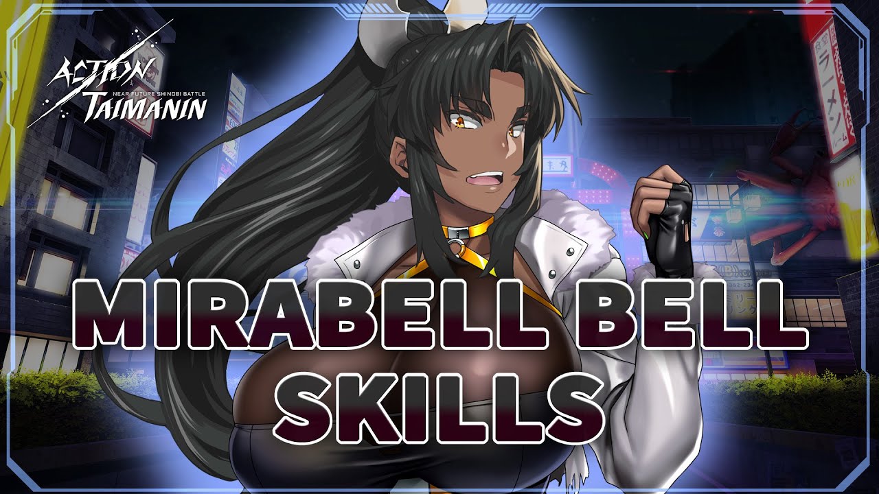 Action Taimanin | Mirabell Bell skills showcase! - YouTube