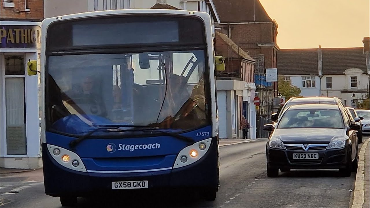 Onboard Stagecoach Bus 27573 - YouTube