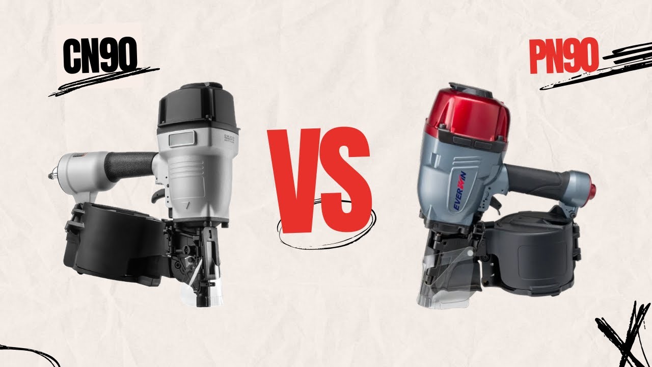 90型釘槍對比：CN90和PN90的實際操作體驗 - YouTube