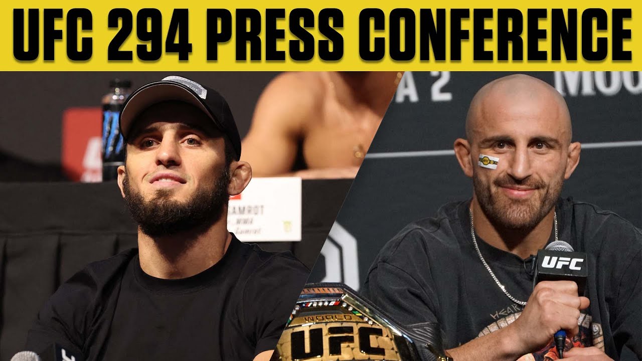 UFC 294 Pre-Fight Press Conference | ESPN MMA - YouTube