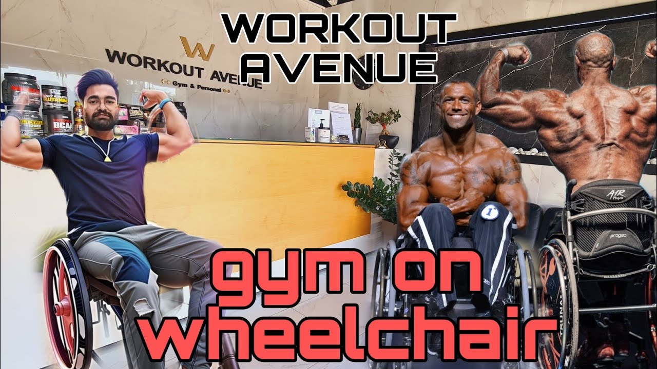 gym on wheelchair ||WORKOUT AVENUE|| Ricky ladhar (GREECE GYM) OROPOS ...