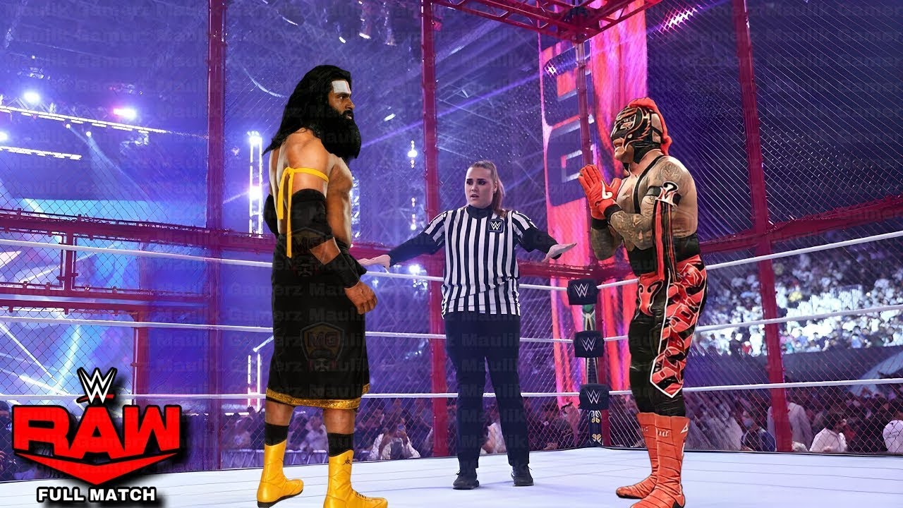 FULL MATCH - Veer Mahaan vs Rey Mysterio - WWE Raw 2024 - YouTube