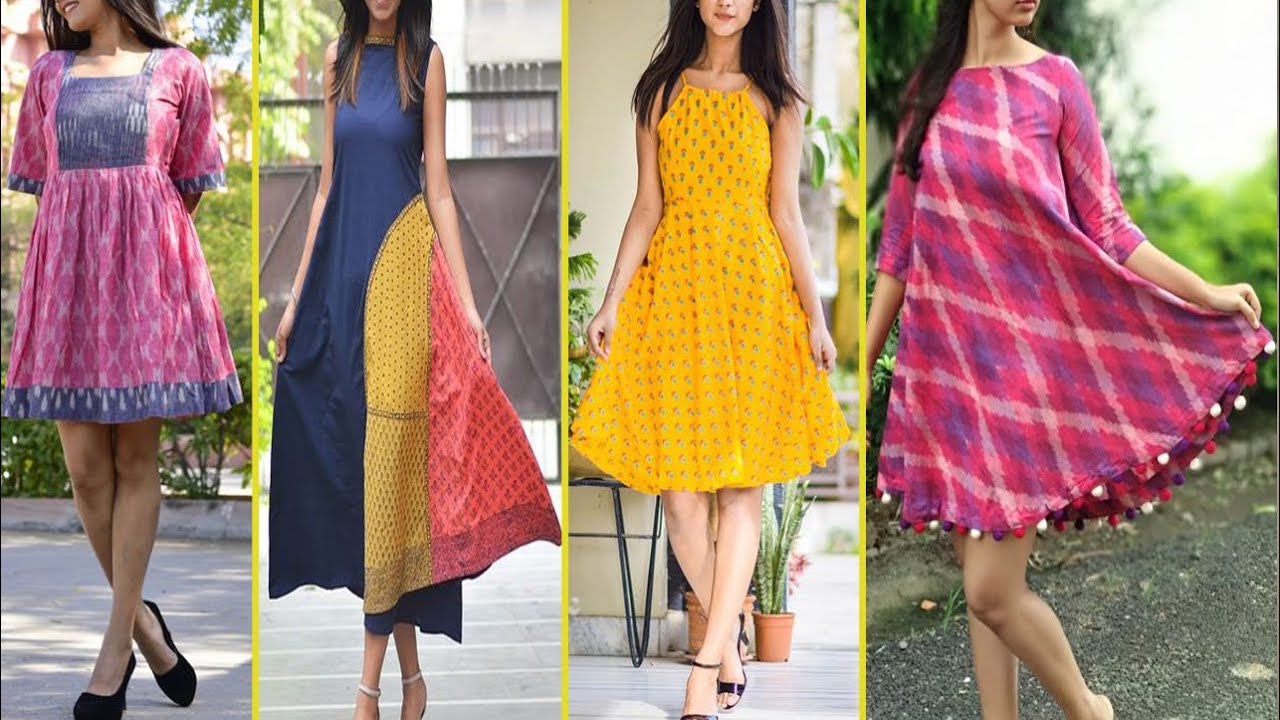 KNEE LENGTH SUMMER FROCK DESIGNS, AMAZING FROCK DESIGN FOR A BEAUTIFUL ...