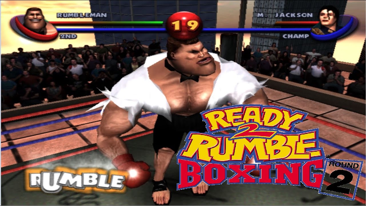 Rumbleman - Ready 2 Rumble Boxing Round 2 - Arcade mode(Dreamcast ...