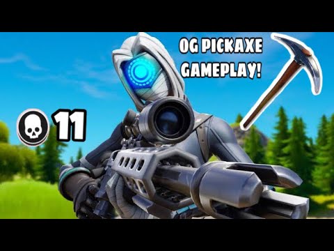 Fortnite OG Default Pickaxe Gameplay | 11 Kills 👻 - YouTube