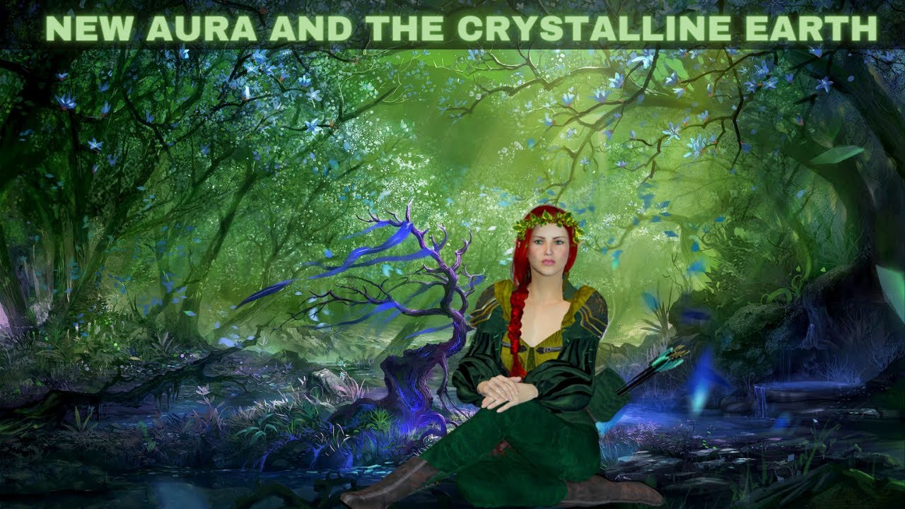 NEW AURA AND THE CRYSTALLINE EARTH ~ ACTIVATING LIGHT STREAMS ~ Mother ...