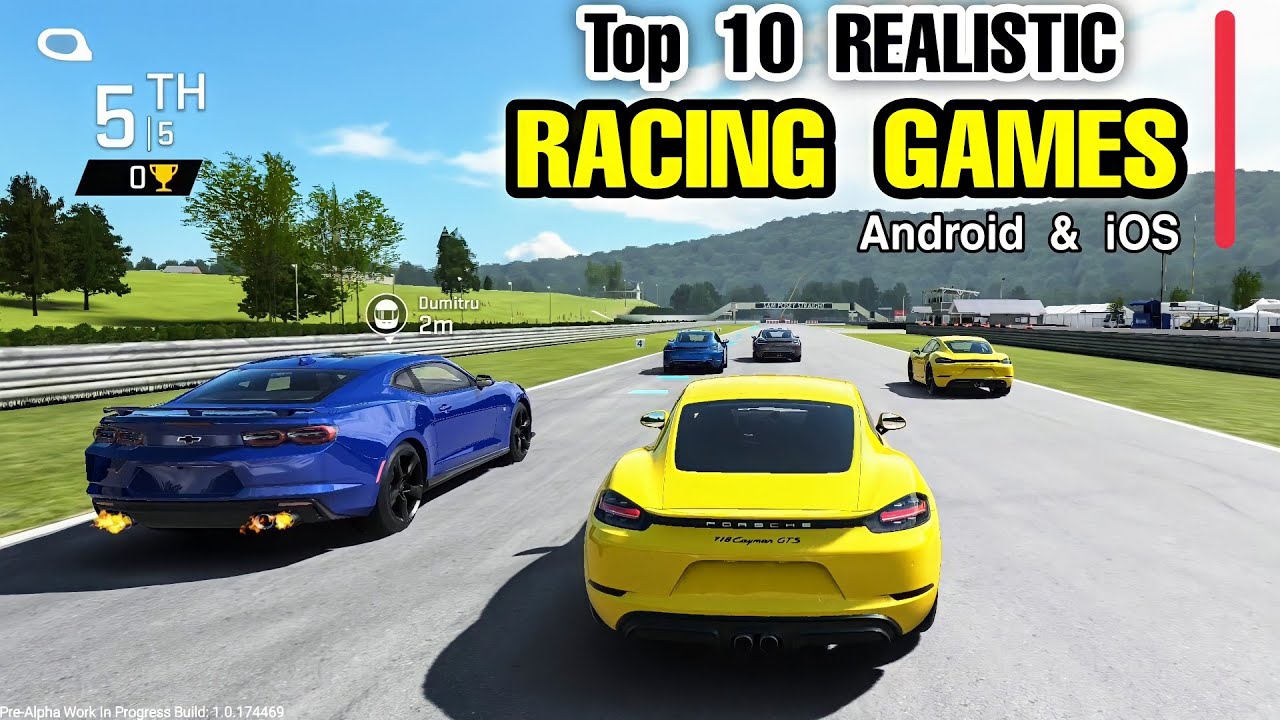 Top 10 REALISTIC Racing Games for Android & iOS | Highest Graphic ...