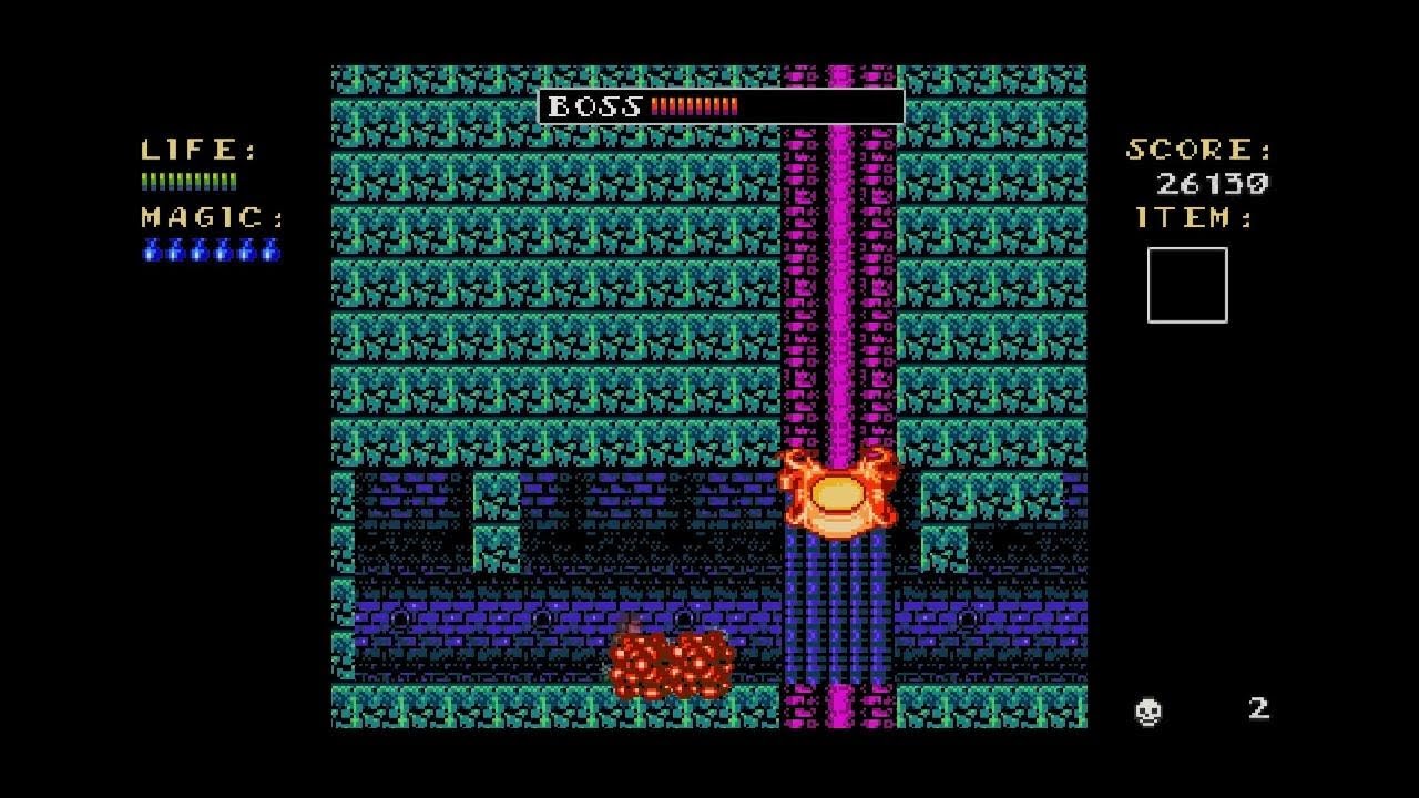 Roar of Revenge ファミコン風2Dゲー クリア - YouTube