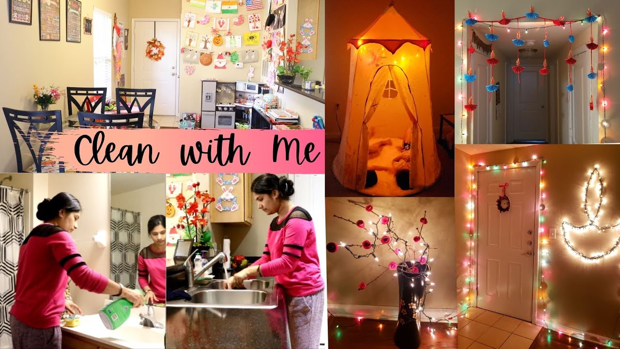 Clean With Me 2020 | Indian NRI Mom Whole House Cleaning Routine ...