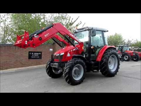 MASSEY FERGUSON 5610 & MF 941 LOADER - YouTube