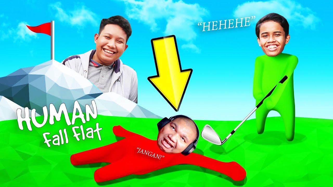 OOHAMI ''GELAK 24 JAM''😂 TANPA HENTI! LAWAK DO GAME NI! - Human Fall ...