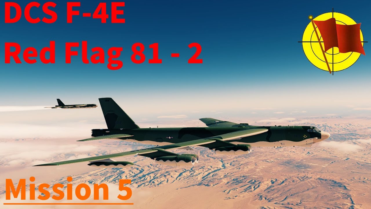 DCS F-4E Reflected Simulations Red Flag 81-2 Campaign - Mission 5 # ...