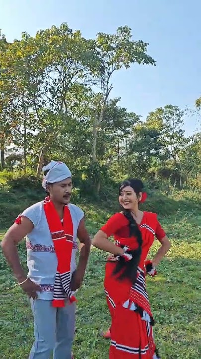 BINOD PEGU & PUJA MIRI NEW MISING VIDEO SONG #reels #shortvideo #love #duet - YouTube