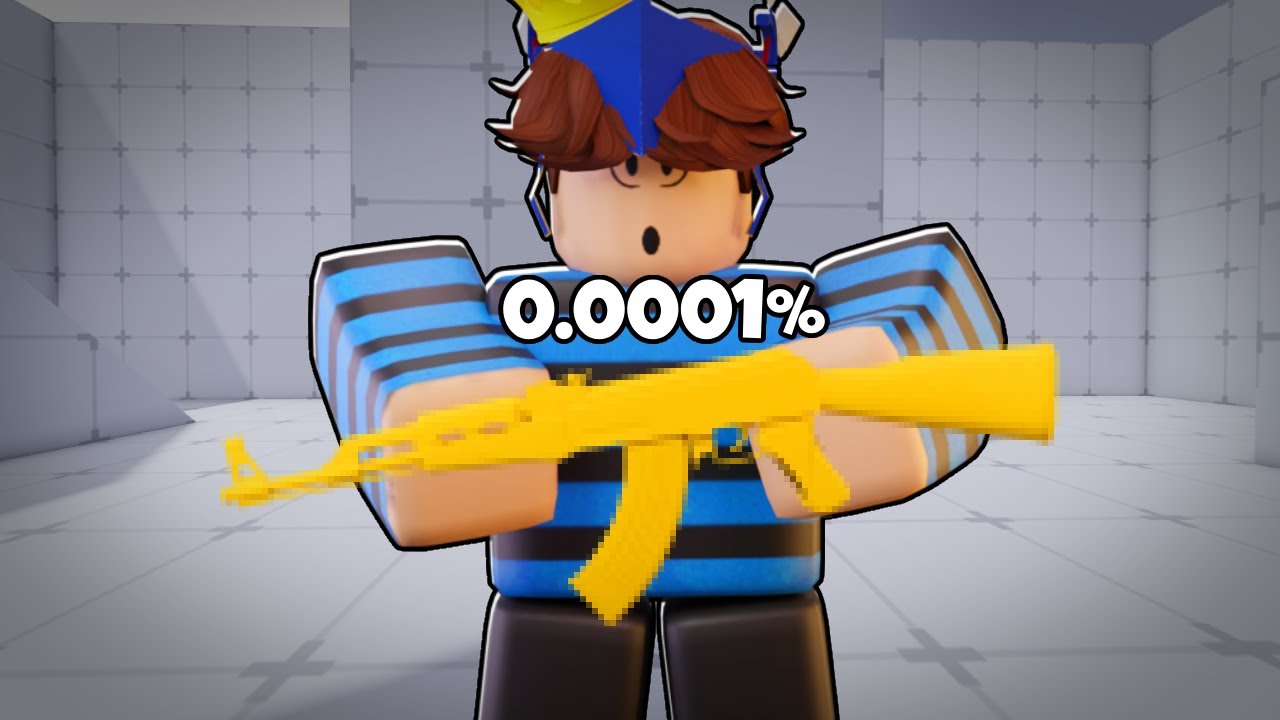 Getting the GOLD Wrap on EVERY Weapon in Roblox Rivals.. (#1) - YouTube