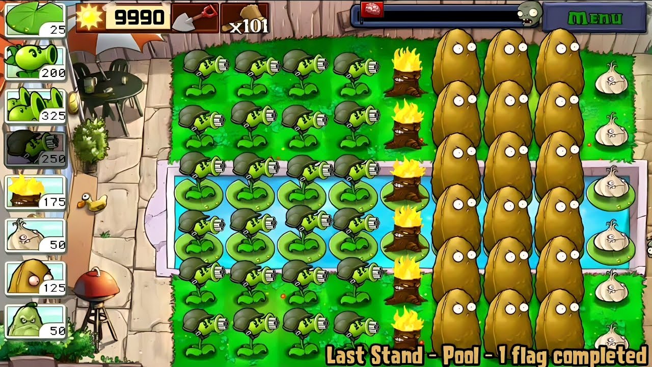Plants vs Zombies Hack: Powerful COMBO Challenge! | Pvz Gameplay | pvz ...