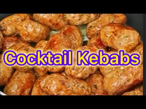 Cocktail Kebabs - YouTube