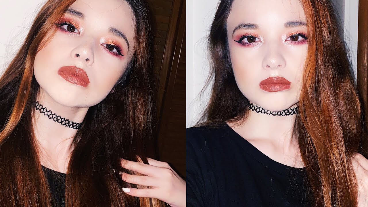 CHIT CHAT GRWM: AUTUMN, VAMPIRES, HALLOWEEN 🖤 | OG TUMBLR GRUNGE MAKEUP ...