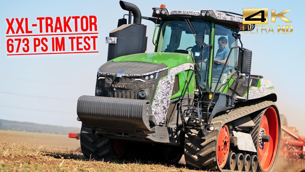 Fendt 1100 Vario MT Test-Drive [673 PS Raupentraktor | 1167 Vario MT ...