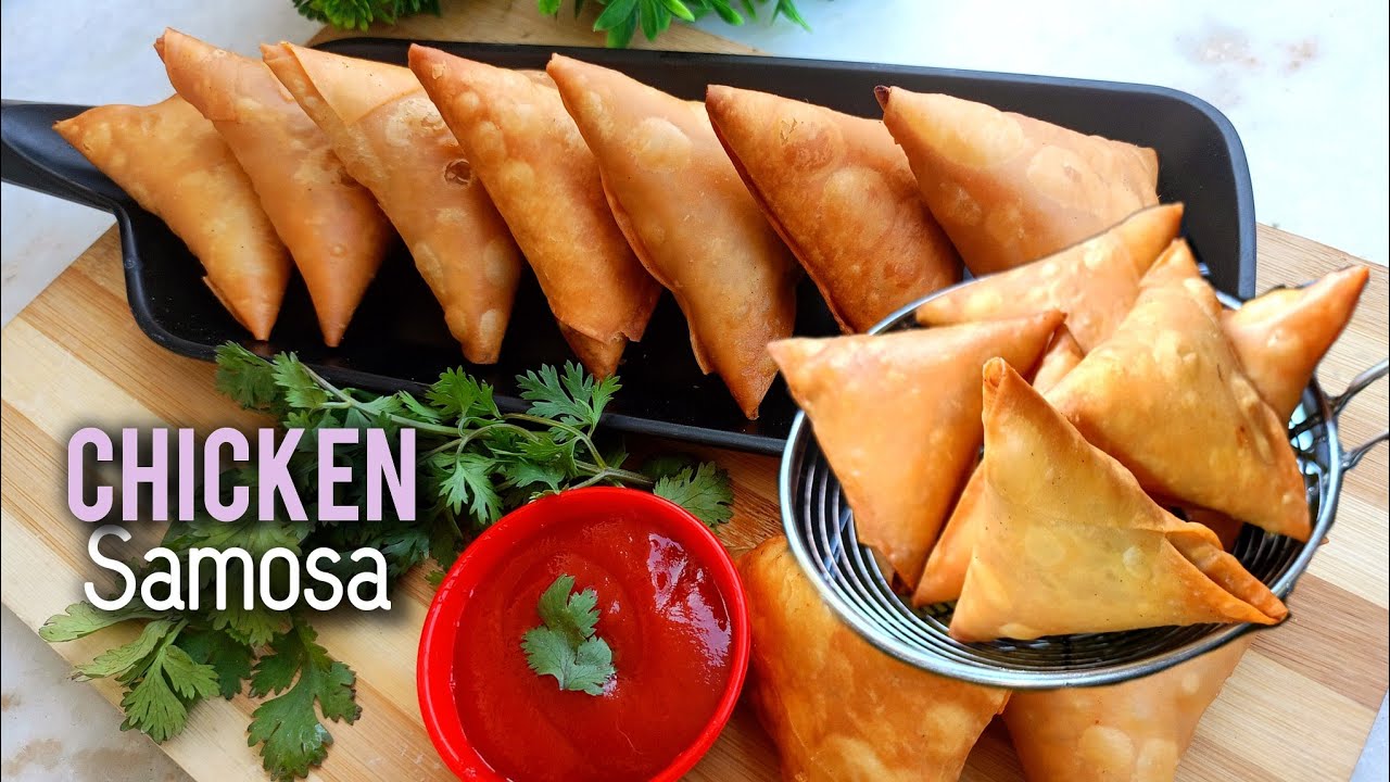 (Ramadan Special) Chicken Samosa Recipe l Easy And Crispy Chicken ...