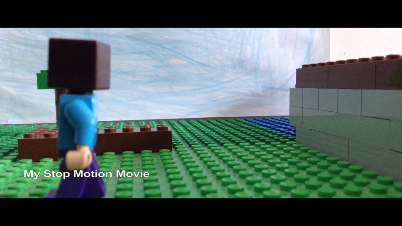 Lego Minecraft animation - YouTube